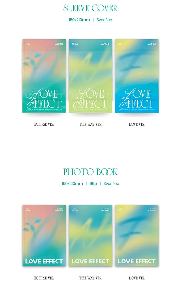 ONF - LOVE EFFECT (7TH MINI ALBUM) – TOKKI-SHOP