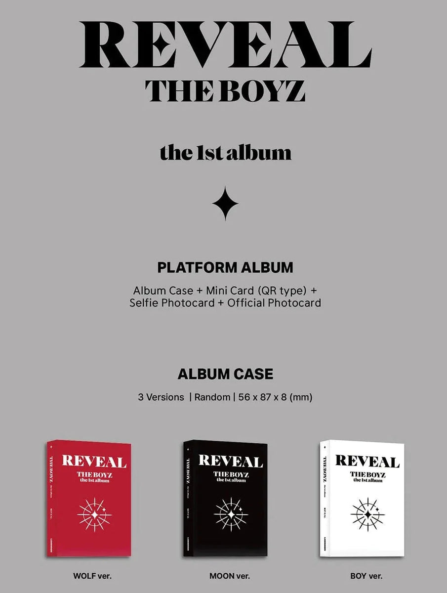 THE BOYZ - REVEAL (PLATFORM VER.) [VOL. 1] – TOKKI-SHOP